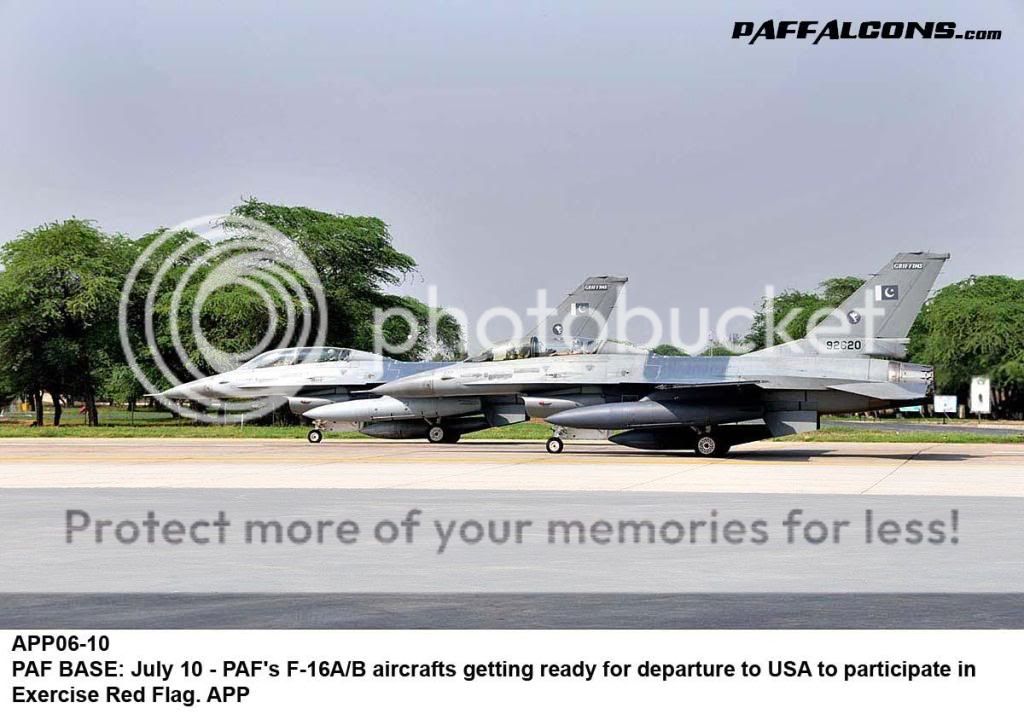 Pakistan Air Force is participating in Red Flag 2010 - History of PIA ...