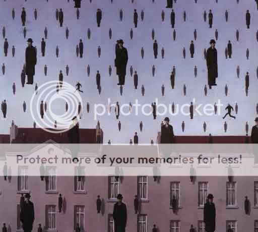 Magritte's Raining Men... And Masters Photo by jdinbalt | Photobucket