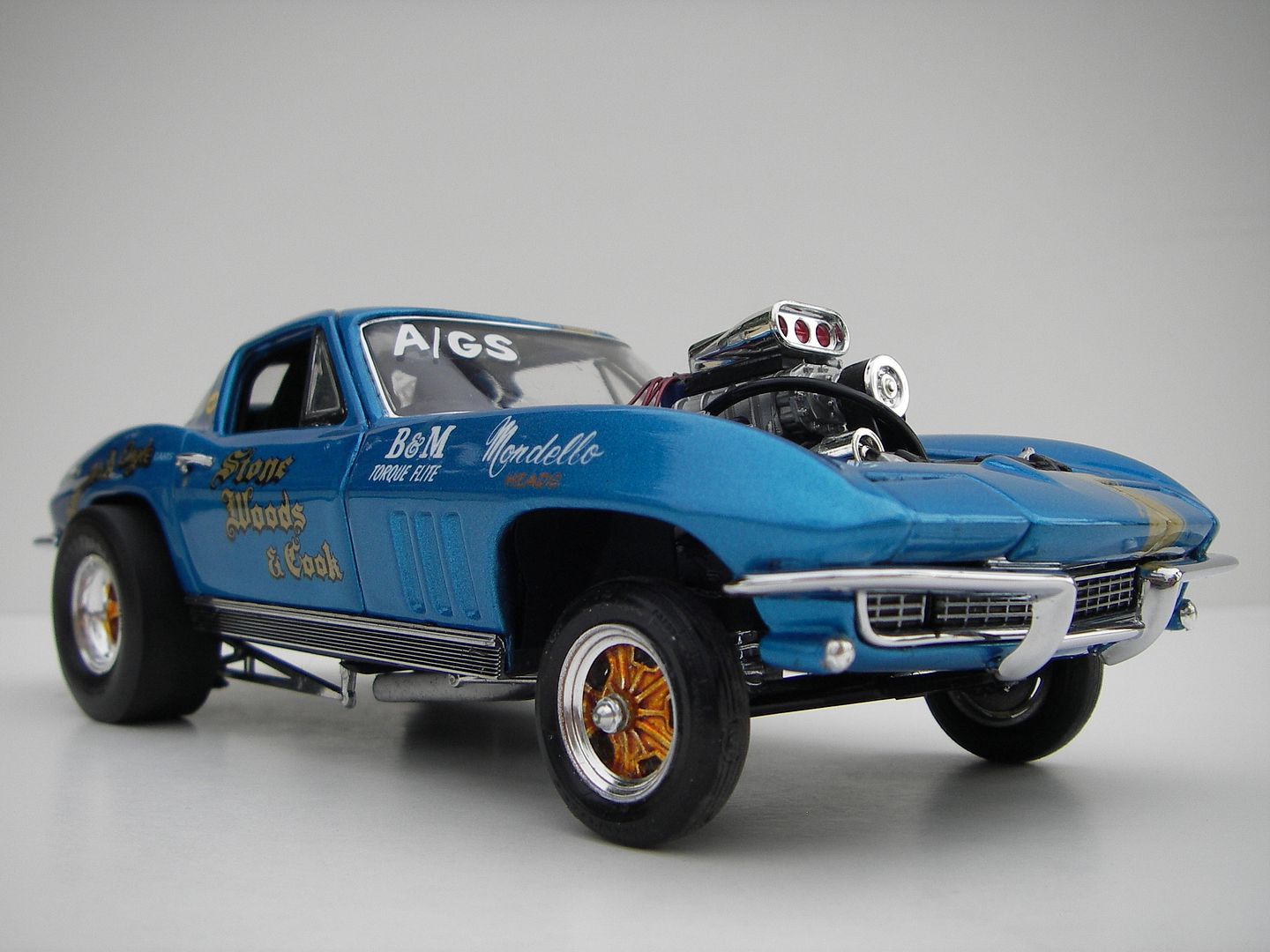 Diecast Car Forums - Pics - '66 Corvette Gasser – Diecast Zone