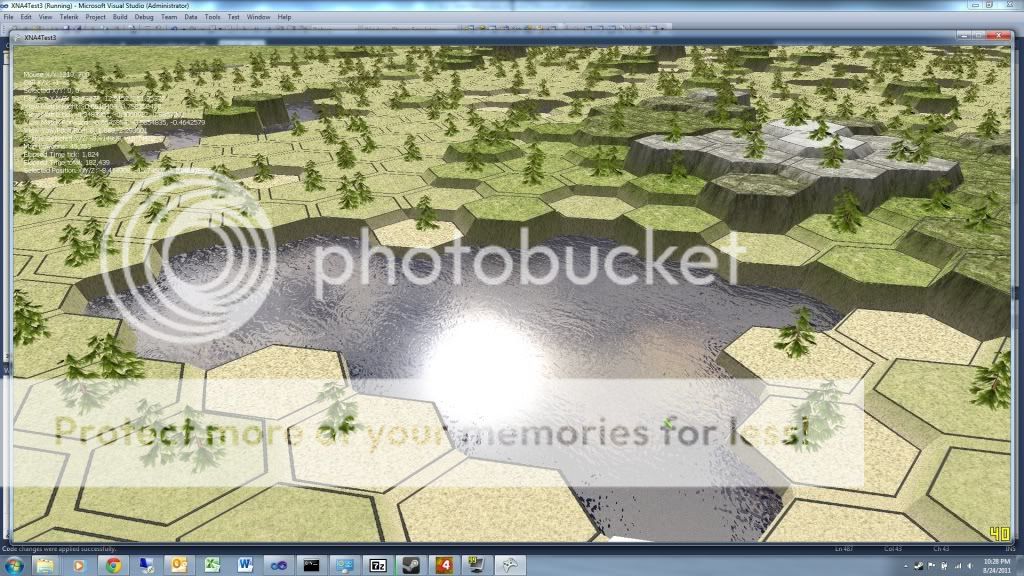 XNA 3D Hex Map system